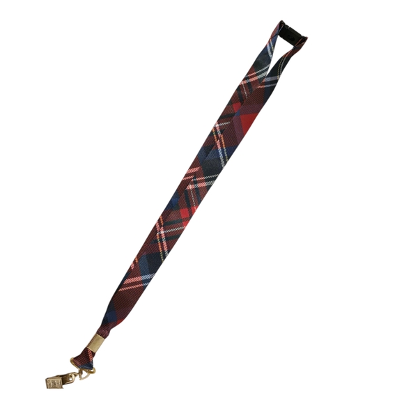 Disney | Accessories | Disney Vip Tours 5th Anniversary Plaid Lanyard ...